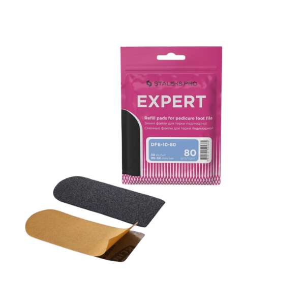 Staleks - Disposable Black Files for Metal Foot Rasp (MBE10) Expert 10 ...